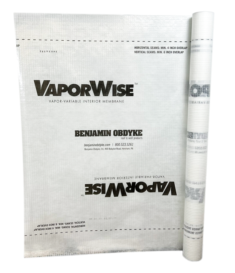 VaporWise™ Vapor-Variable Interior Membrane | Benjamin Obdyke